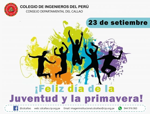 23 DE SETIEMBRE DE 2020- ¡FELIZ DÍA DE LA JUVENTUD Y LA PRIMAVERA ...