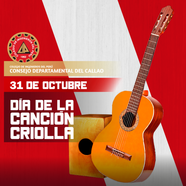 Día de la Canción Criolla – CONSEJO DEPARTAMENTAL DEL CALLAO